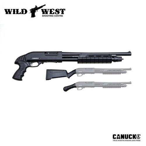Canuck Enforcer 12ga. Pump-Action 3 Stock Combo | Wild West