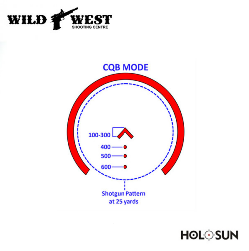 Holosun HS503G Red Dot Sight - ACSS CQB Reticle | Wild West